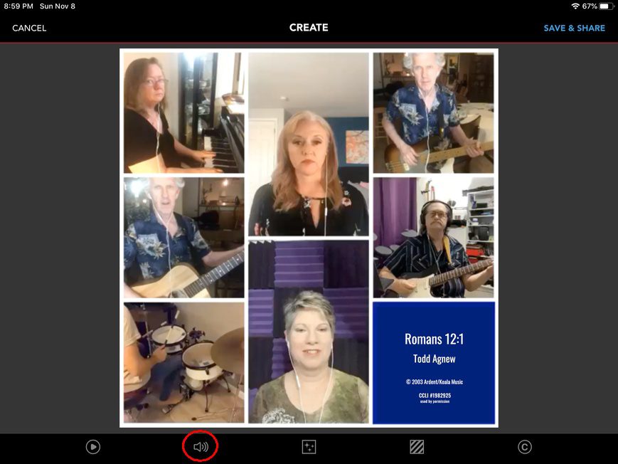 Using the Acapella App to make a collaborative song recording | Desert ...
