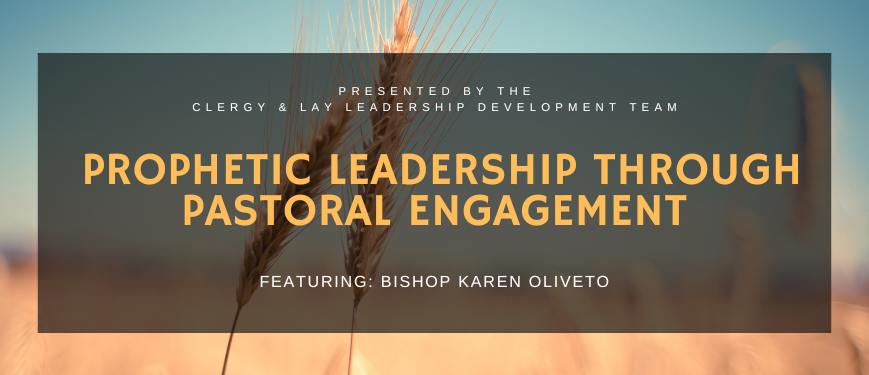 Be Sure to Share: Leadership Talk: "Prophetic Leadership Through ...